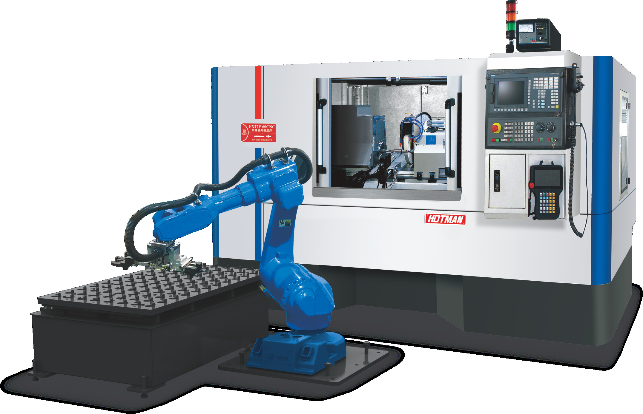 FX27-60CNC 3KW Durable CNC Cylindrical Grinding Machine , Multiscene ...