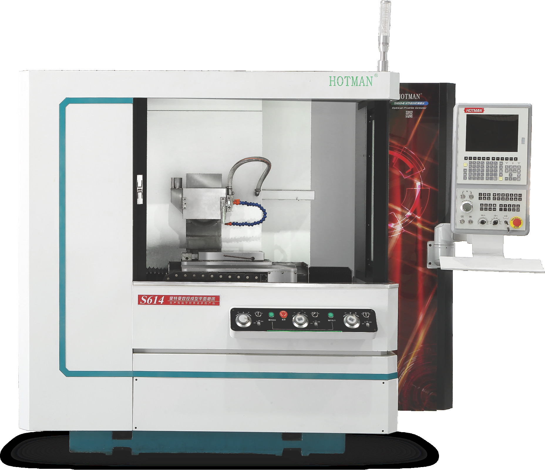 Multiscene High Precision CNC Surface Grinder Practical, Industrial ...