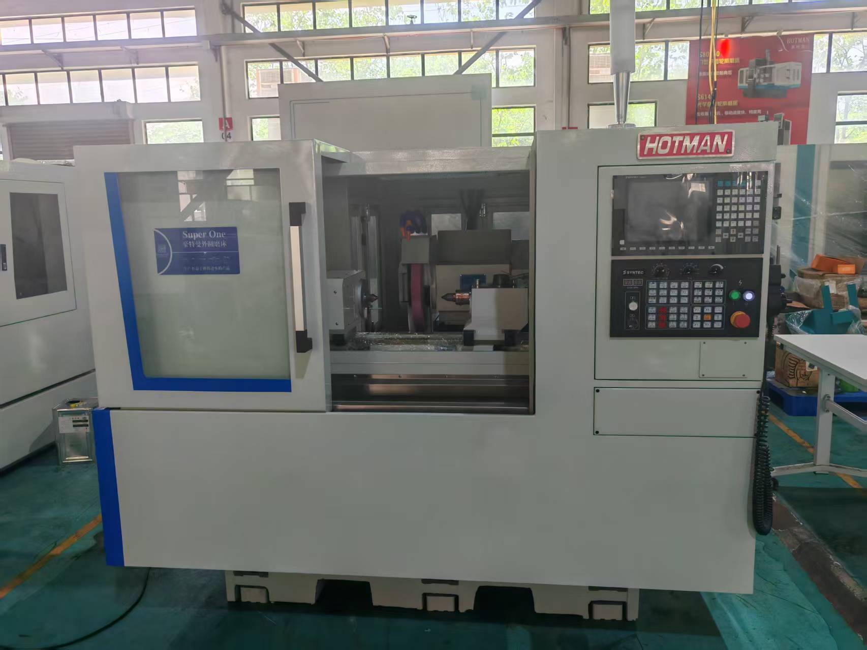 HOTMAN CNC Cylindrical Grinder Machine 200mm Max Grinding Diameter